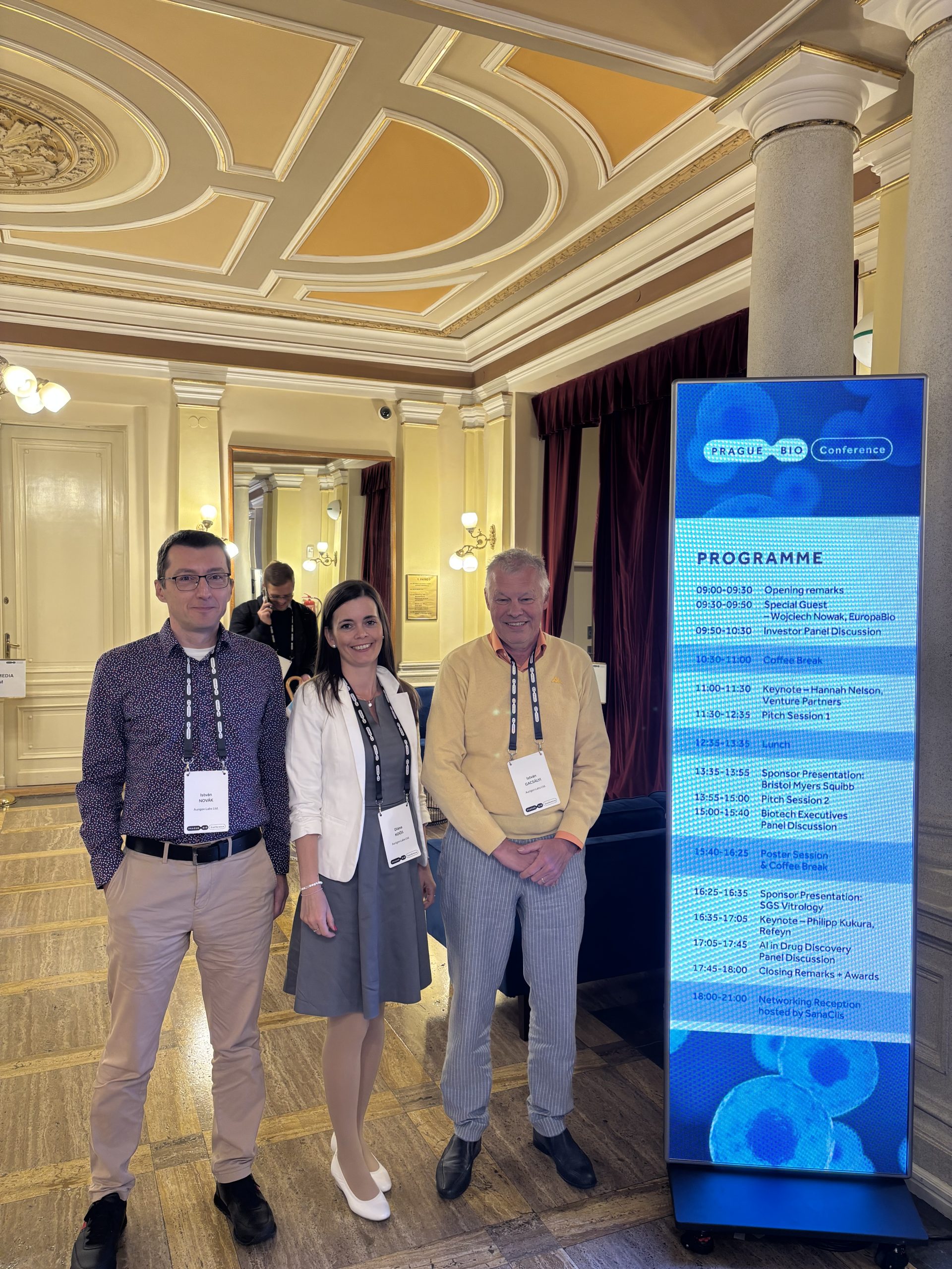 Prague.bio Conference 2025 - Aurigon